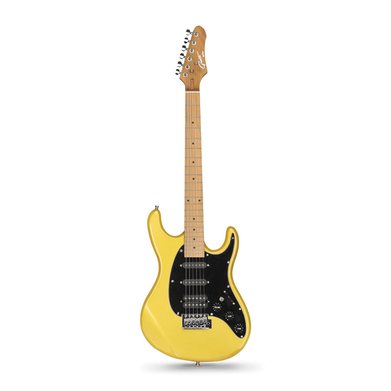 Grote GTST-01 Strat-Style Electric Guitar – Yellow - SB Music Store